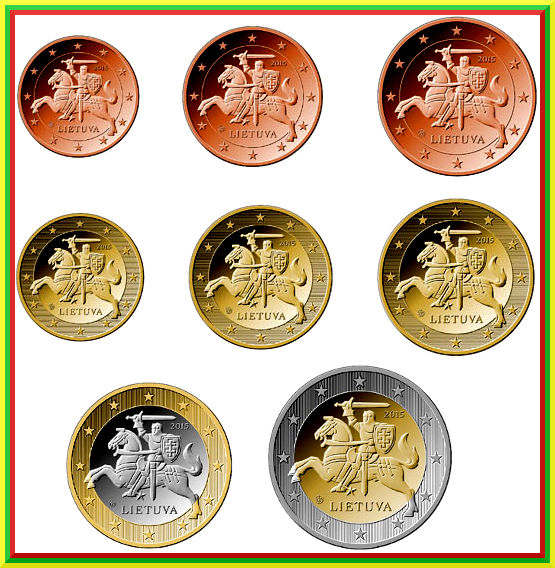 Ya se pueden conseguir las monedas euro de Lituania | Numismatica Visual