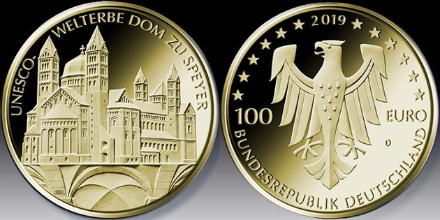 Emisiones de moneda con imágenes y vídeo Alemania 2019 | Numismatica Visual