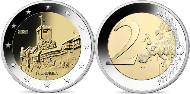 Todas las monedas que emitirá Alemania en 2022 | Numismatica Visual