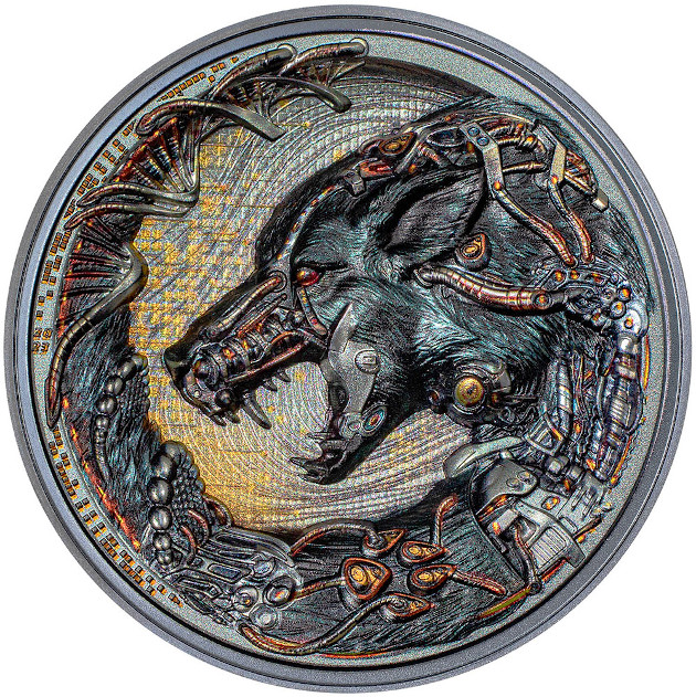 Nueva moneda de la impresionante serie Cyborg Revolution | Numismatica ...