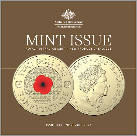Catálogo Noviembre 2022 de la Royal Australian Mint | Numismatica Visual