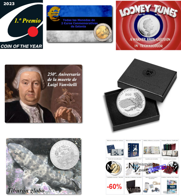 Completamos las noticias numismáticas de la semana | Numismatica Visual