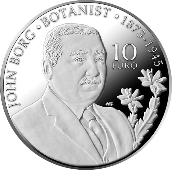 Aniversario del botánico John Borg en una moneda de Malta | Numismatica ...