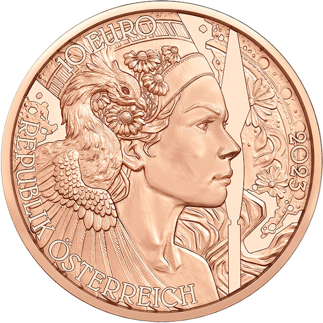 La Manzanilla protagonista de una nueva moneda austriaca | Numismatica ...