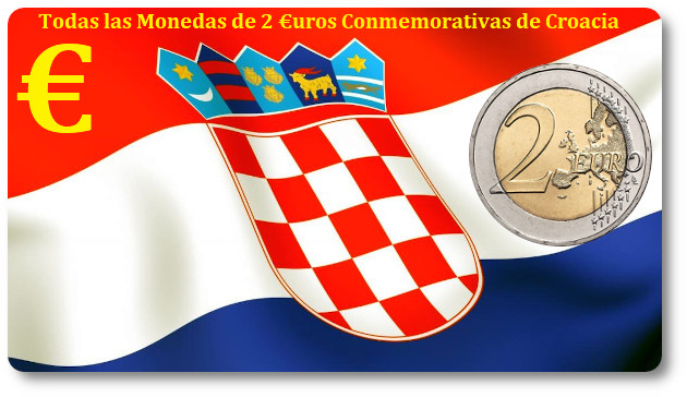 Todas las Monedas de 2 Euros Conmemorativas de Croacia | Numismatica Visual