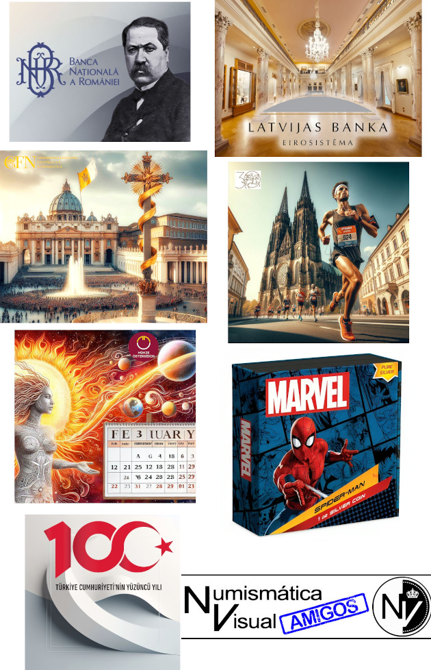 Siete novedades numismáticas de la semana | Numismatica Visual