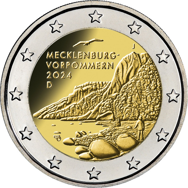 Emitida primera moneda de 2 euros cc Alemania 2024 | Numismatica Visual