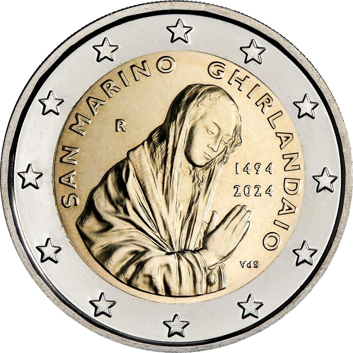 Imágenes reales de las monedas 2 euros cc San Marino 2024 | Numismatica ...