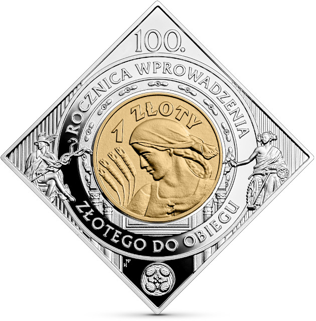 Polonia celebra el centenario del zloty con una moneda | Numismatica Visual