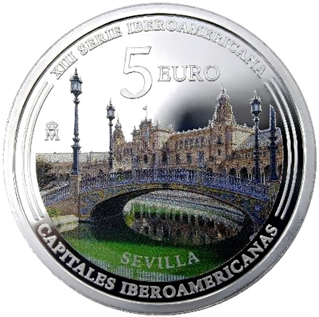 Moneda española de la XIII Serie Iberoamericana y conjunto completo muy ...