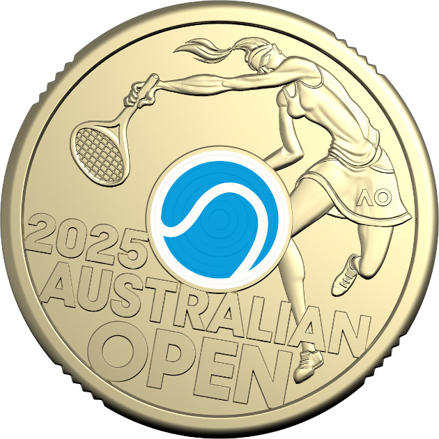 El Abierto de Australia 2025: Monedas conmemorativas para celebrar un ...