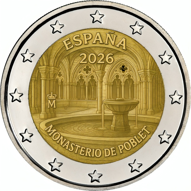 España prepara su moneda de 2 euros conmemorativa de 2026: Un homenaje ...