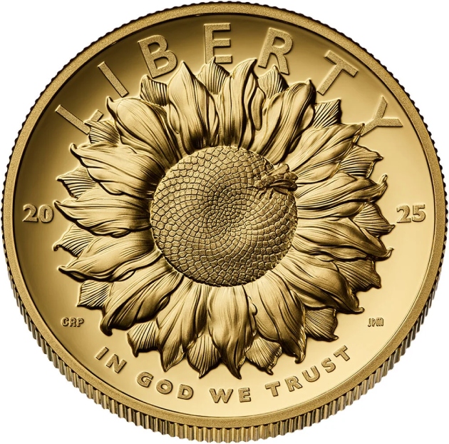 Estados Unidos presenta la moneda de oro American Liberty 2025: un ...